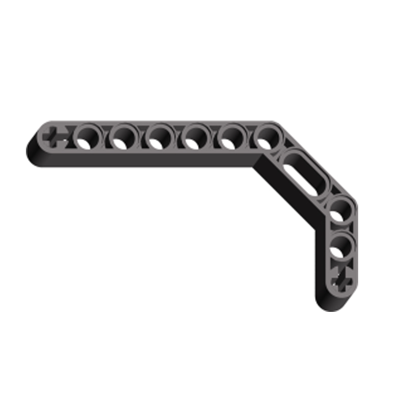 Double angular beam, 3x7-module, Grey - TLE Online Store